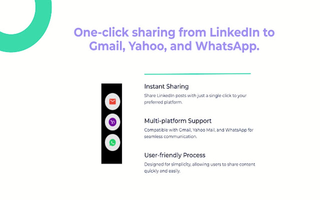 LinkedIn Share Google Chrome 용 - 확장 프로그램 다운로드