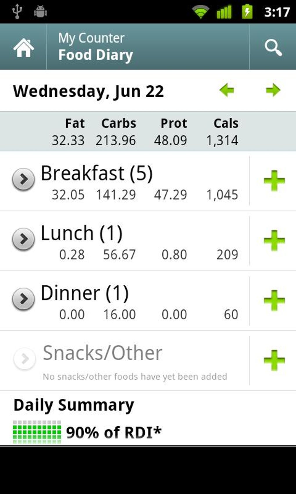 Calorie Counter For Android Download Calorie Counter For Android Download