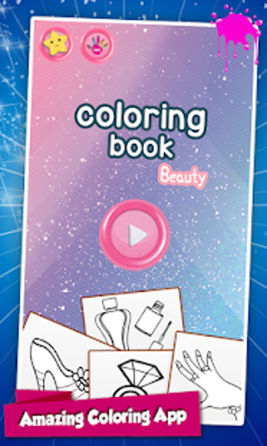 Beauty Coloring Book Glitter - ART Game APK para Android - Descargar