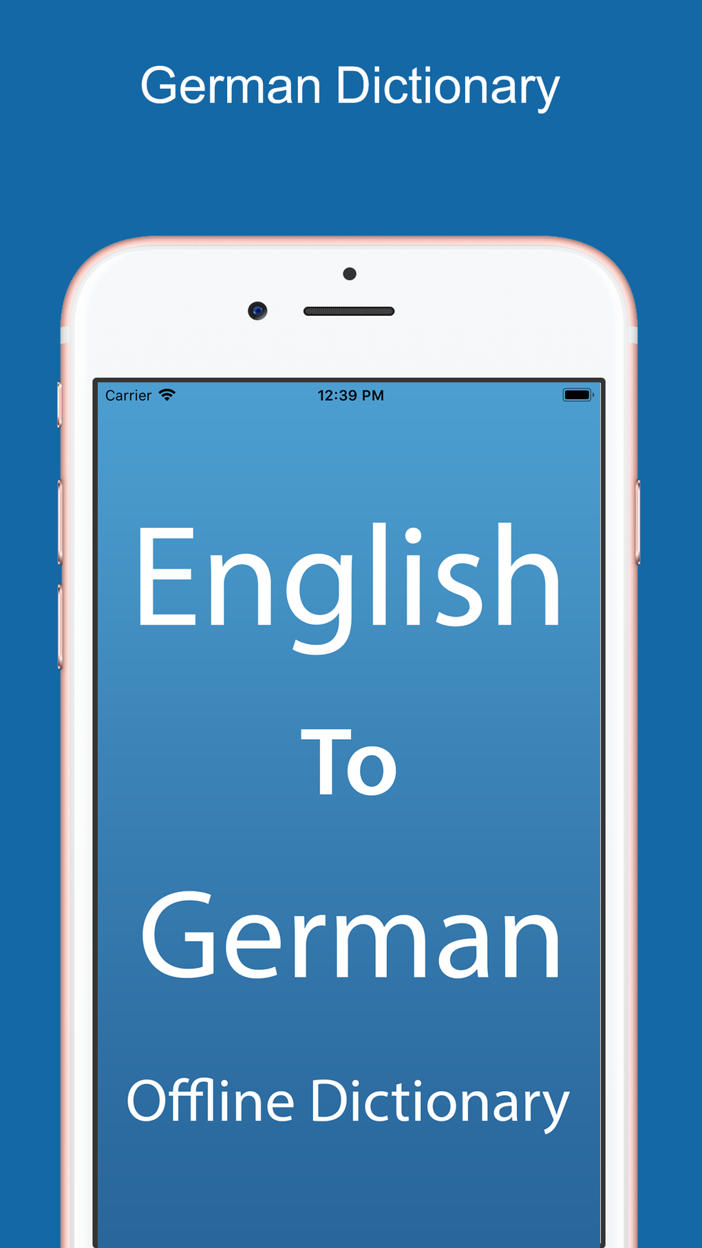 German Dictionary - Translator para iPhone - Descargar