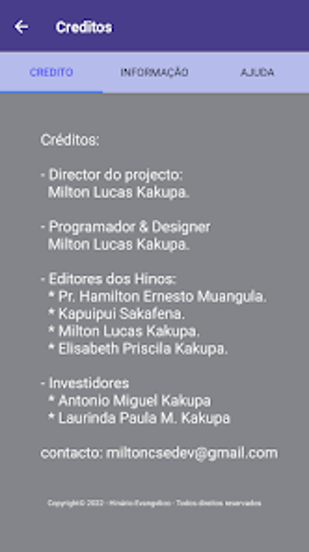 Hinário Evangélico - UIEA for Android - Download