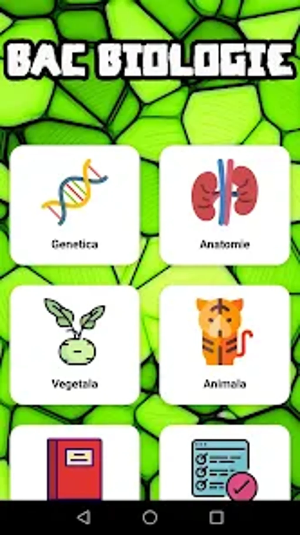 Bac Biologie 2021 cho Android - Tải về