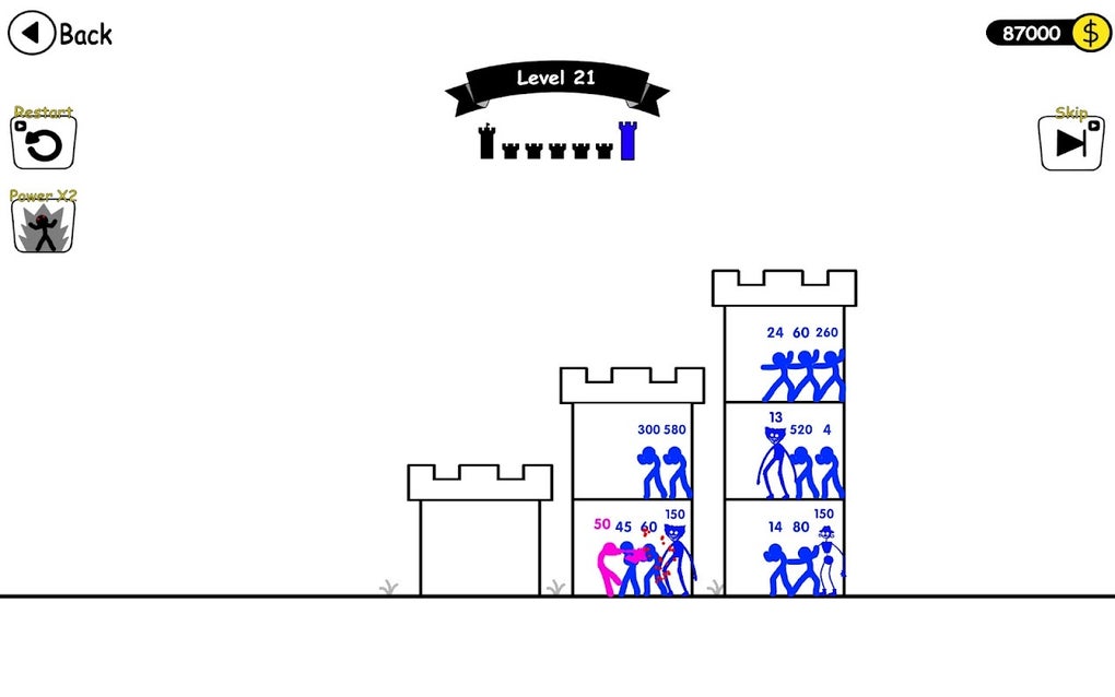 Android 용 Stick Hero War: Tower Defense APK - 다운로드