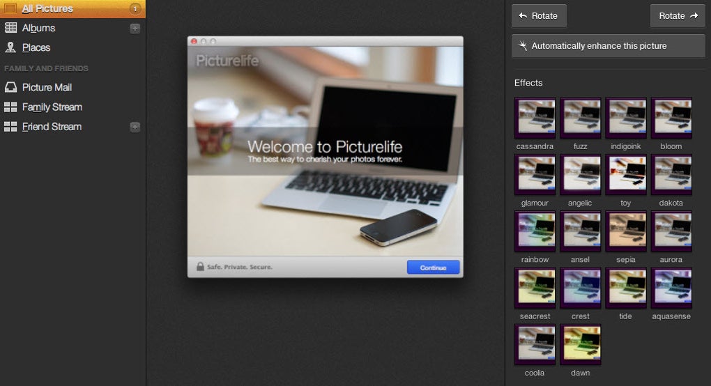 Picturelife para Mac - Descargar