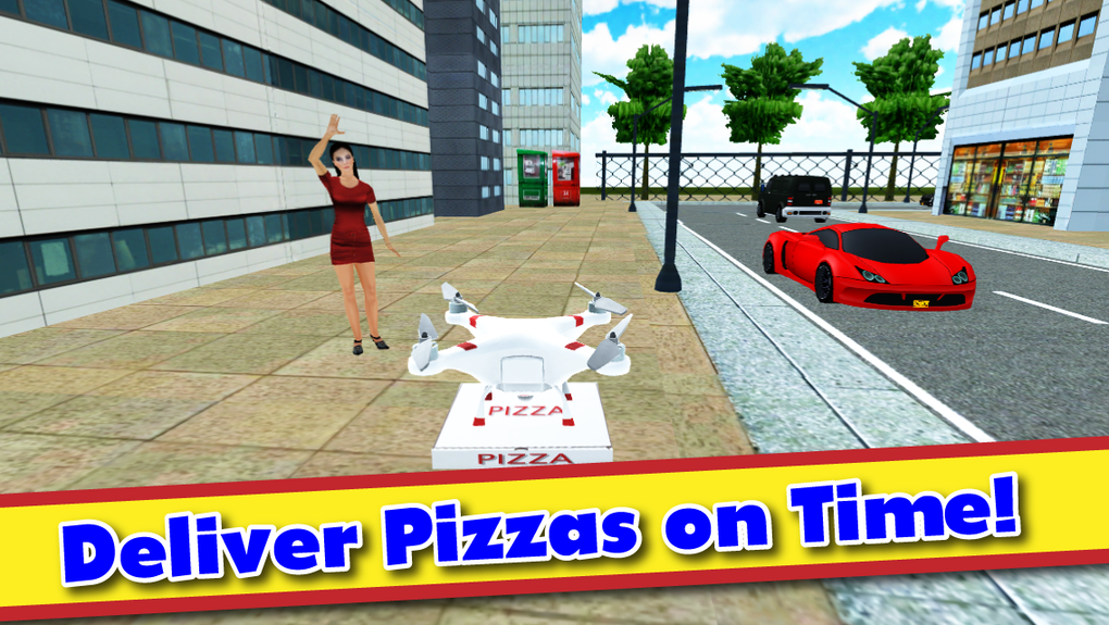 Drone Pizza Delivery 3D para Android - Descargar