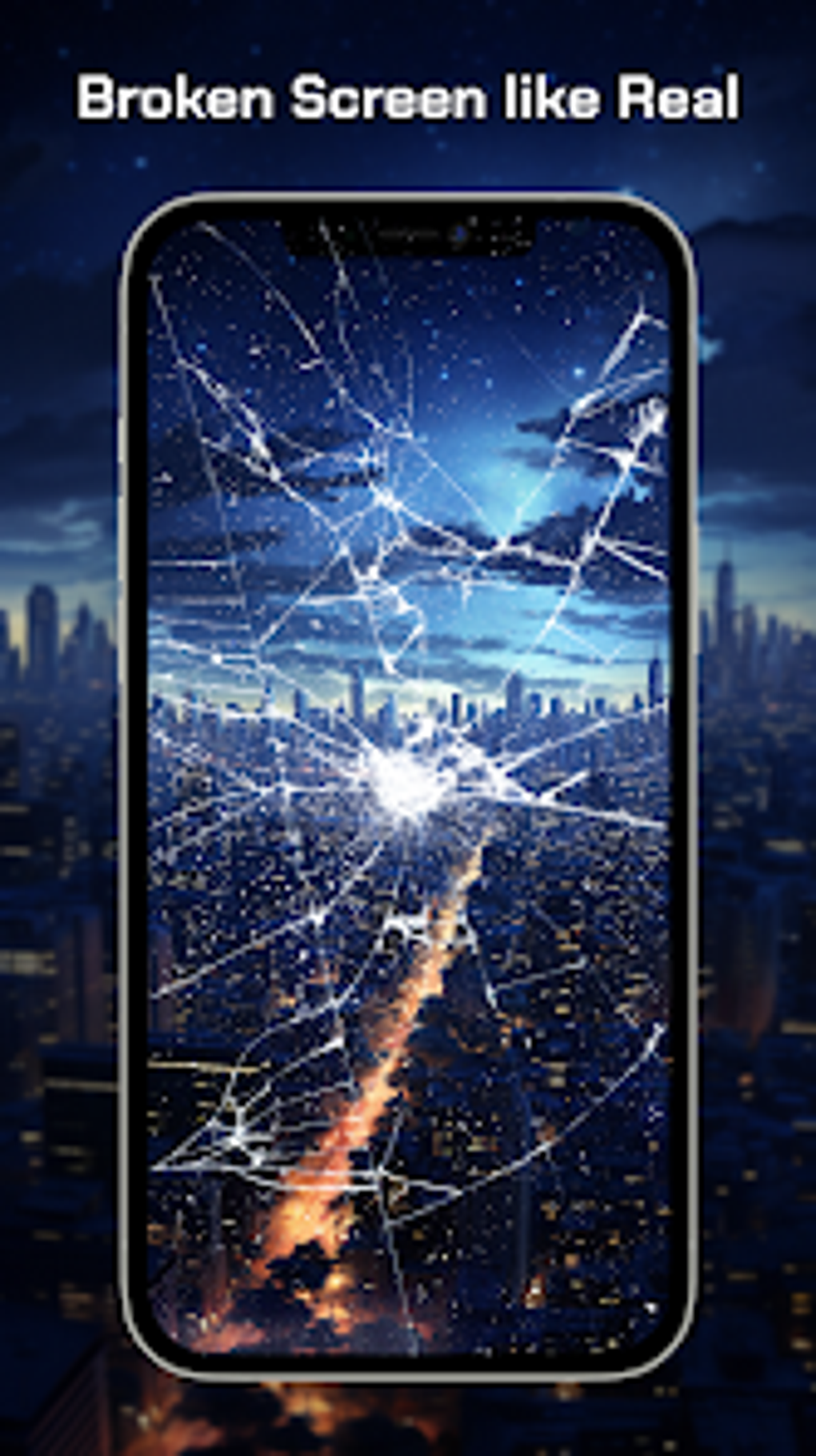 Broken Screen with Animal para Android - Descargar