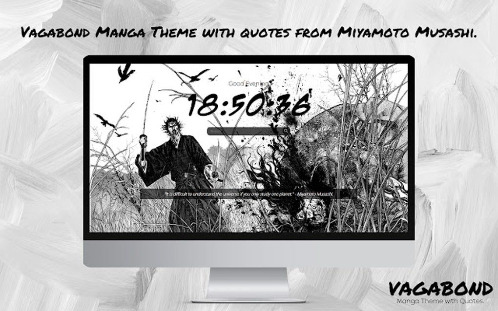 Vagabond: Manga Theme with Musashi quotes. for Google Chrome ...