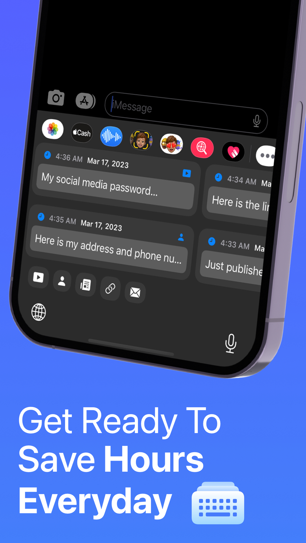 Paste Keyboard per iPhone - Download