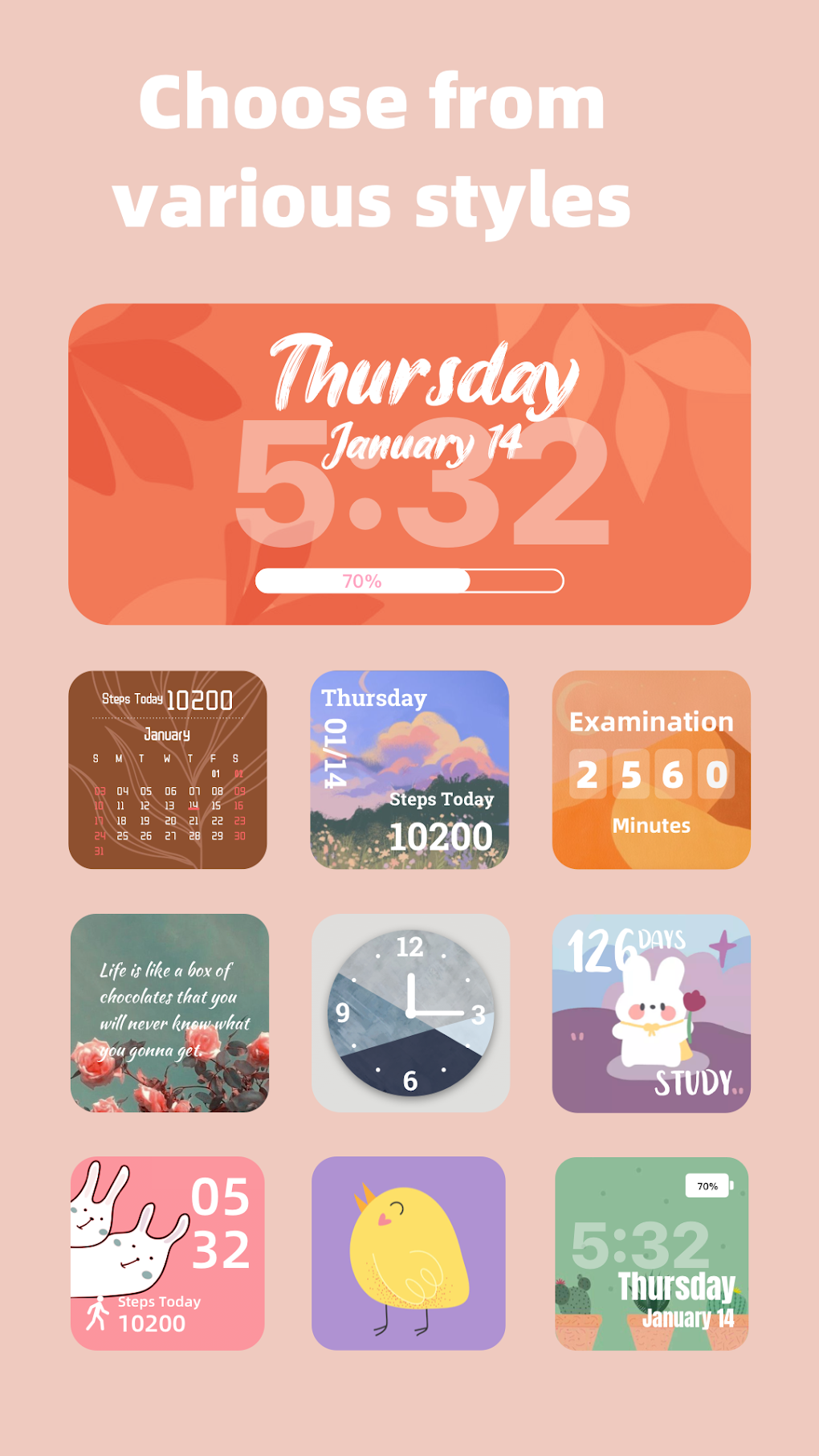 MagicWidgets Photo Widgets IOS Widgets Custom APK Para Android Download