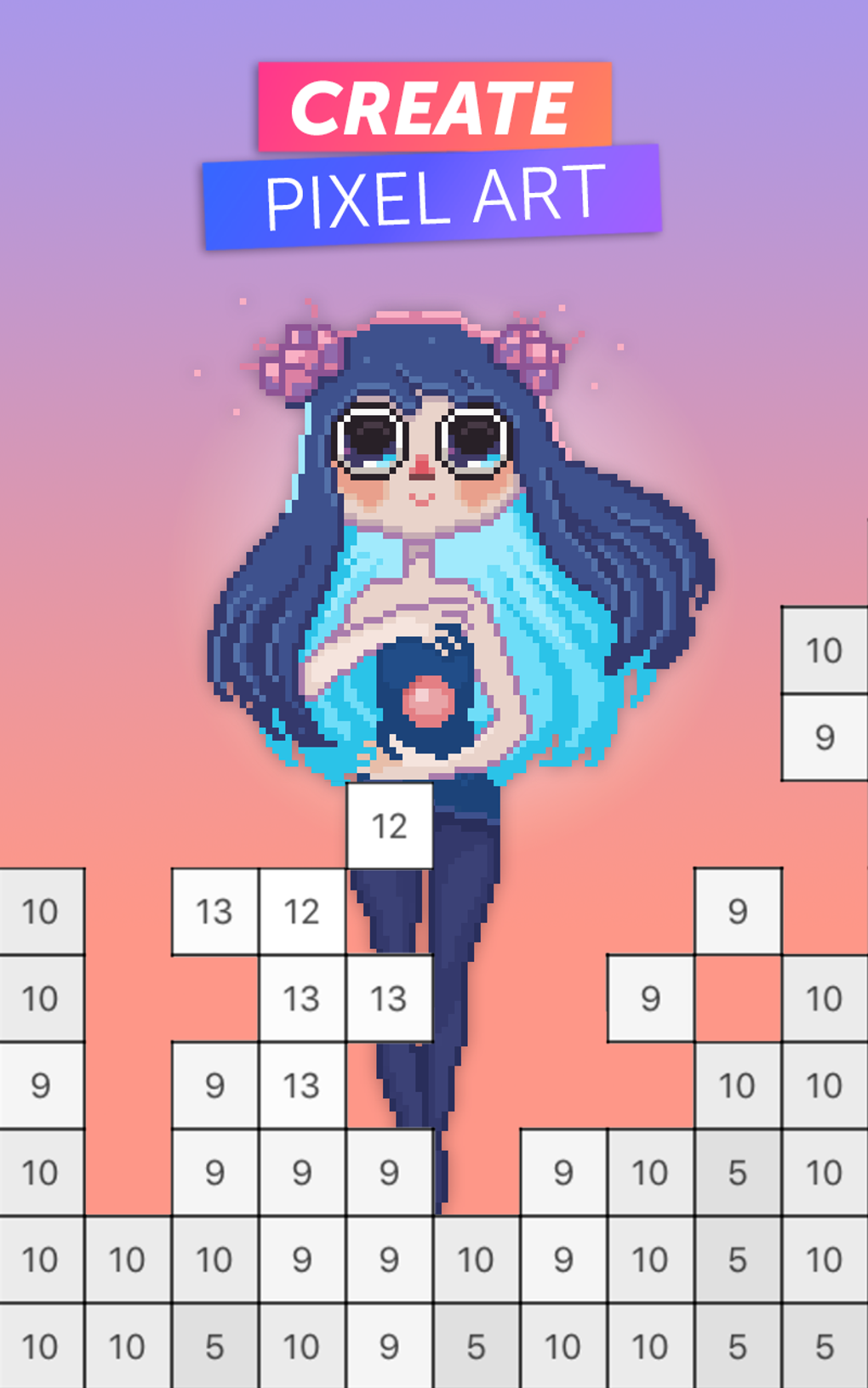PixelArt Color By Number Sandbox Coloring Book Para Android Download