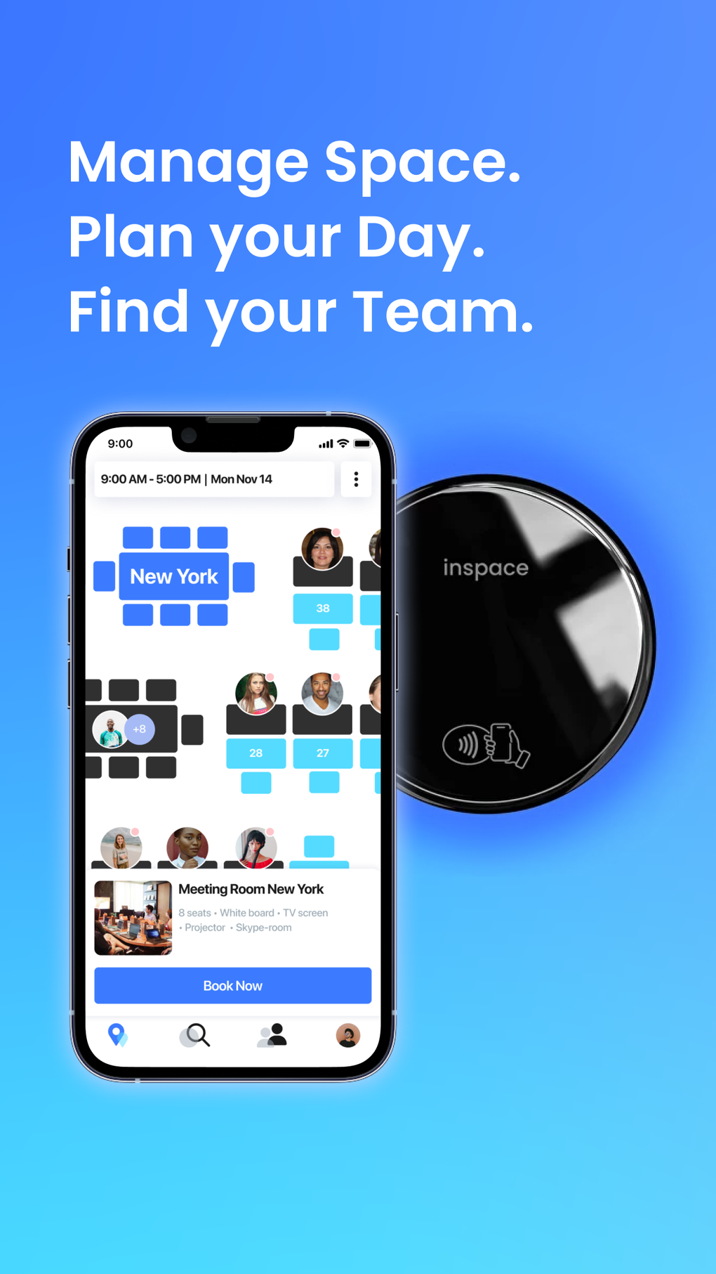 inspace app para iPhone - Descargar
