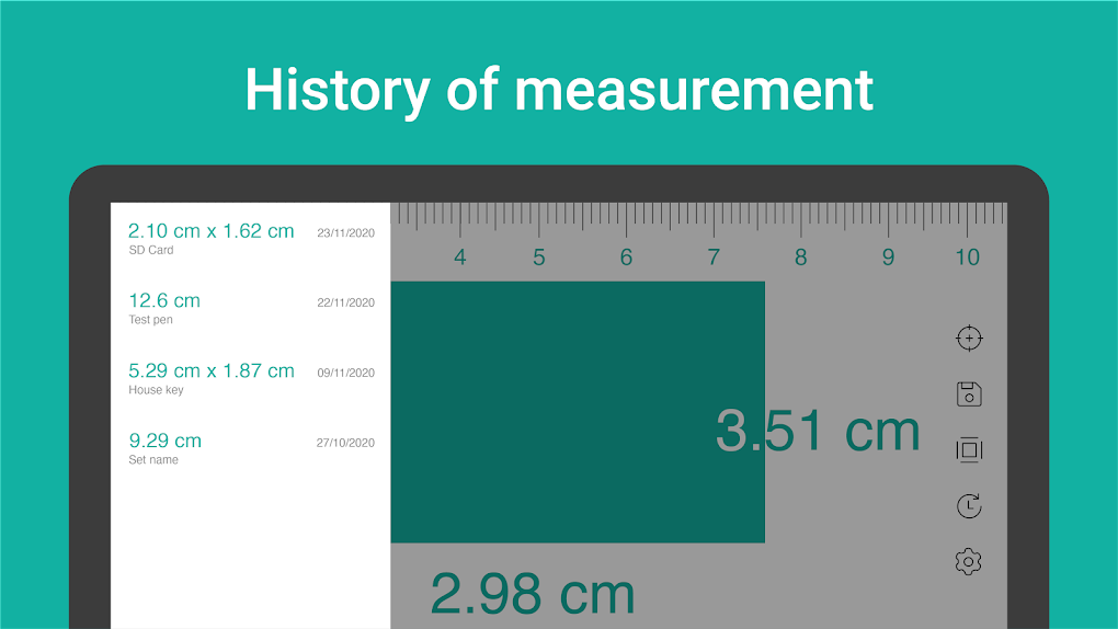 Ruler App : Inches cm for Android - Download