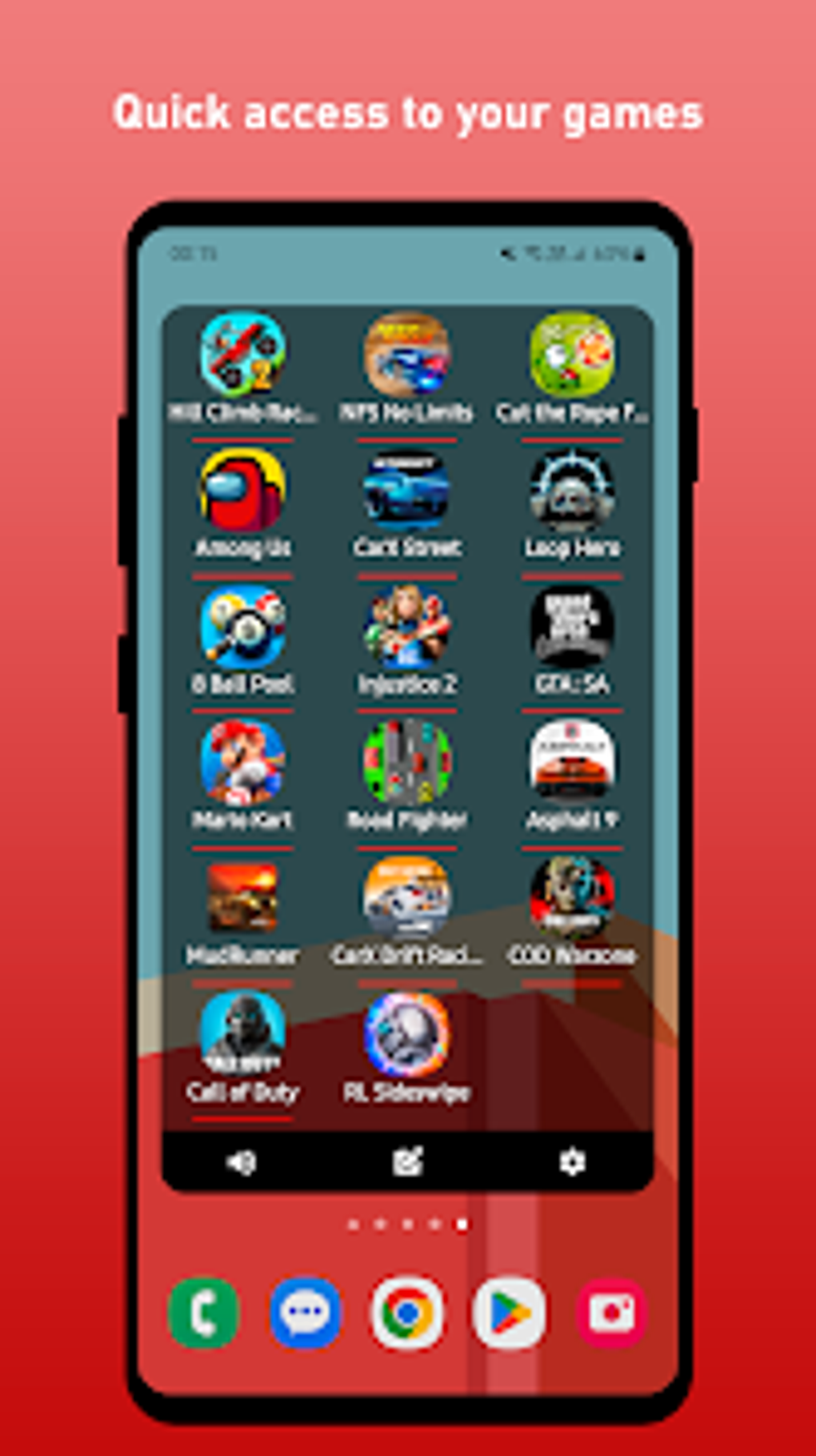 Game Launcher Widget per Android - Download
