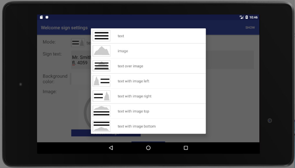 Welcome sign signboard APK for Android - Download