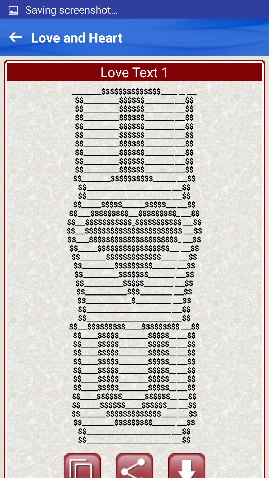 Word Arts ASCII Text Art pictures symbols images APK per Android - Download