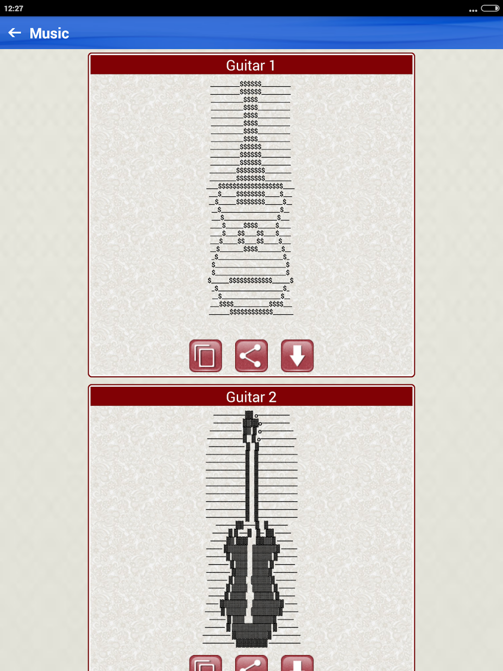 Word Arts ASCII Text Art pictures symbols images APK per Android - Download