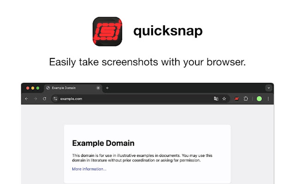 quicksnap for Google Chrome - Extension Download