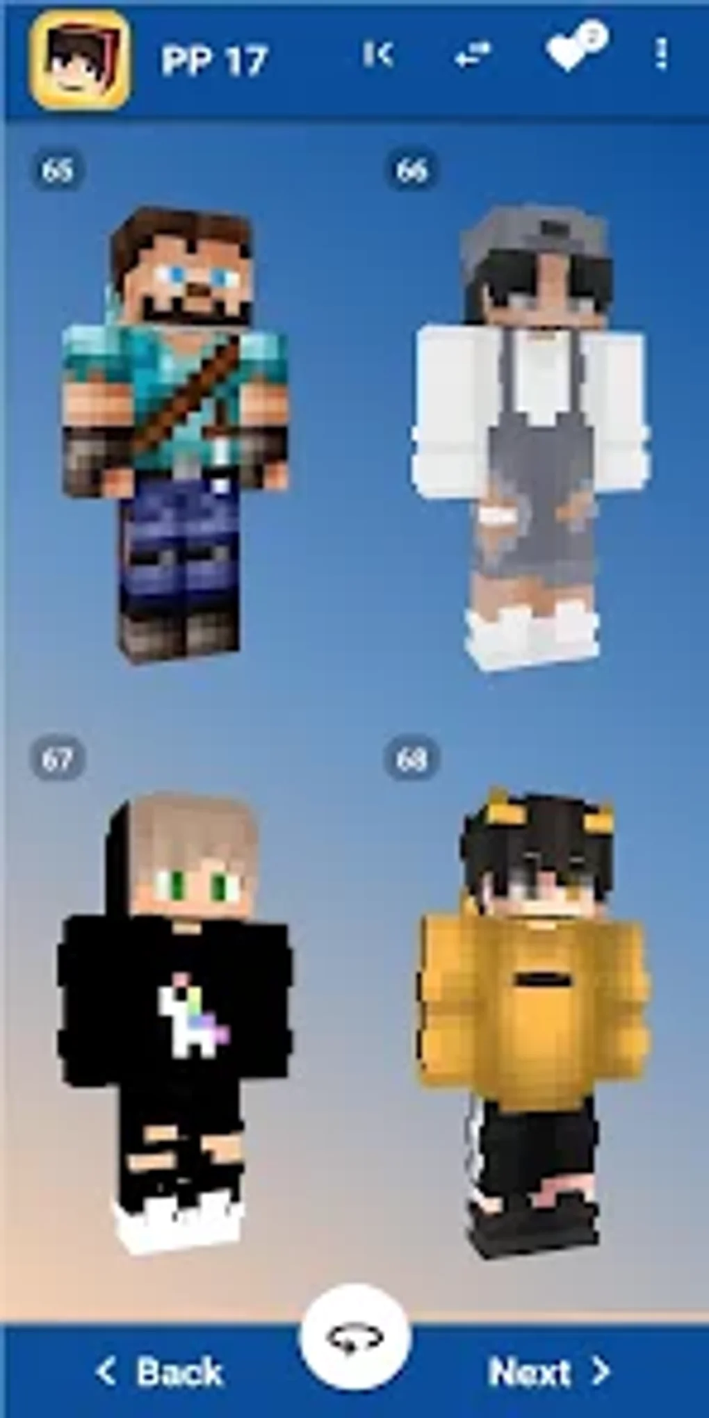 Android 용 Boy Skins Minecraft - 다운로드