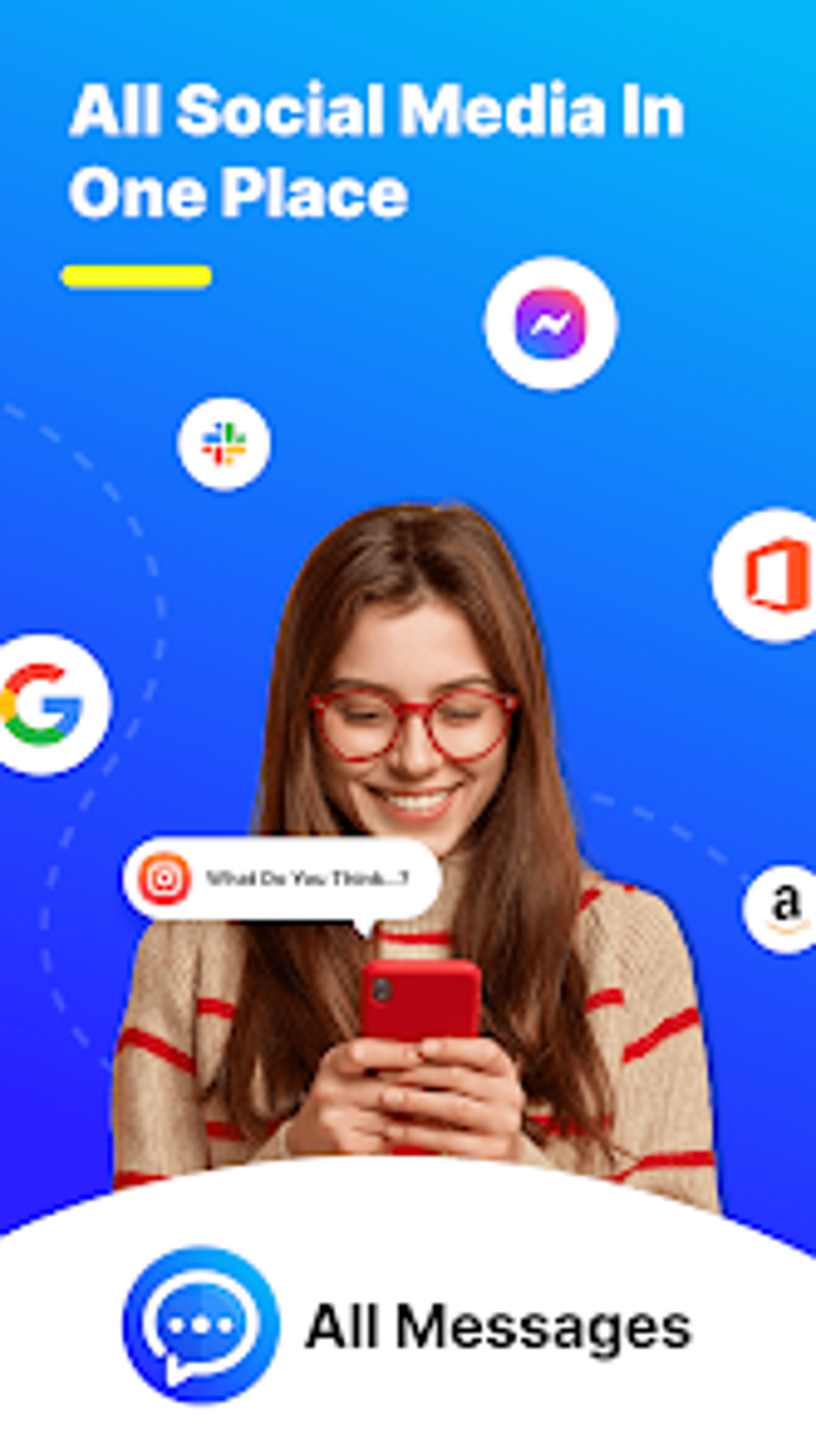 Messenger App - All Social App pour Android - Télécharger