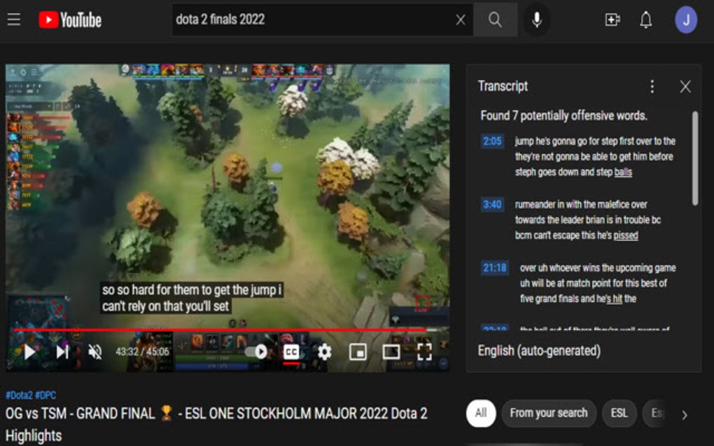 Youtube-Transcript-Content-Filter Google Chrome için - Eklenti İndir