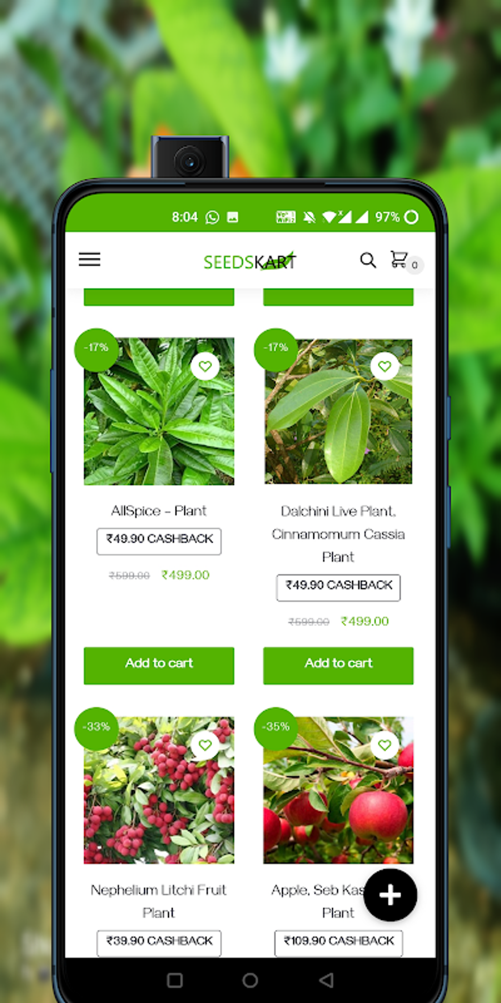 Online Plants Nursery para Android - Descargar
