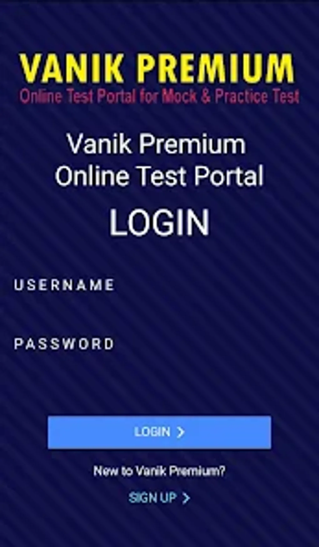 Android 용 Vanik Premium - Online Test Po - 다운로드