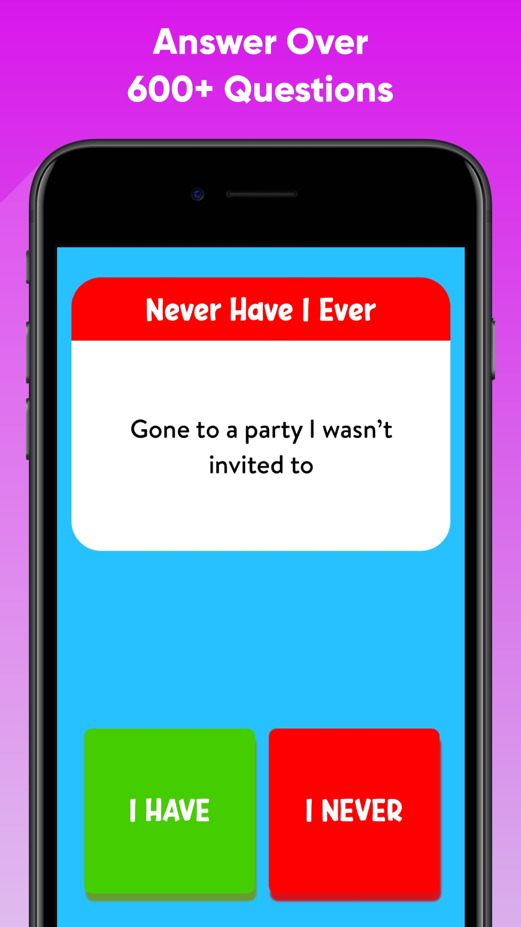 Never Have I Ever: Game cho iPhone - Tải về