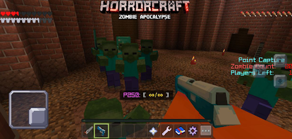 HORRORCRAFT: Zombie Survival cho Android - Tải về