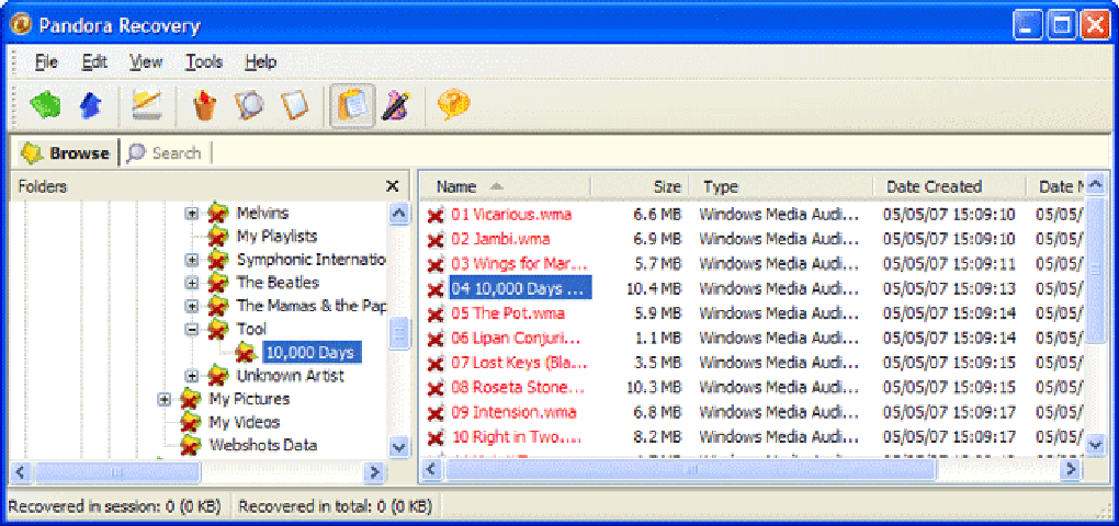 Pandora Recovery - Download