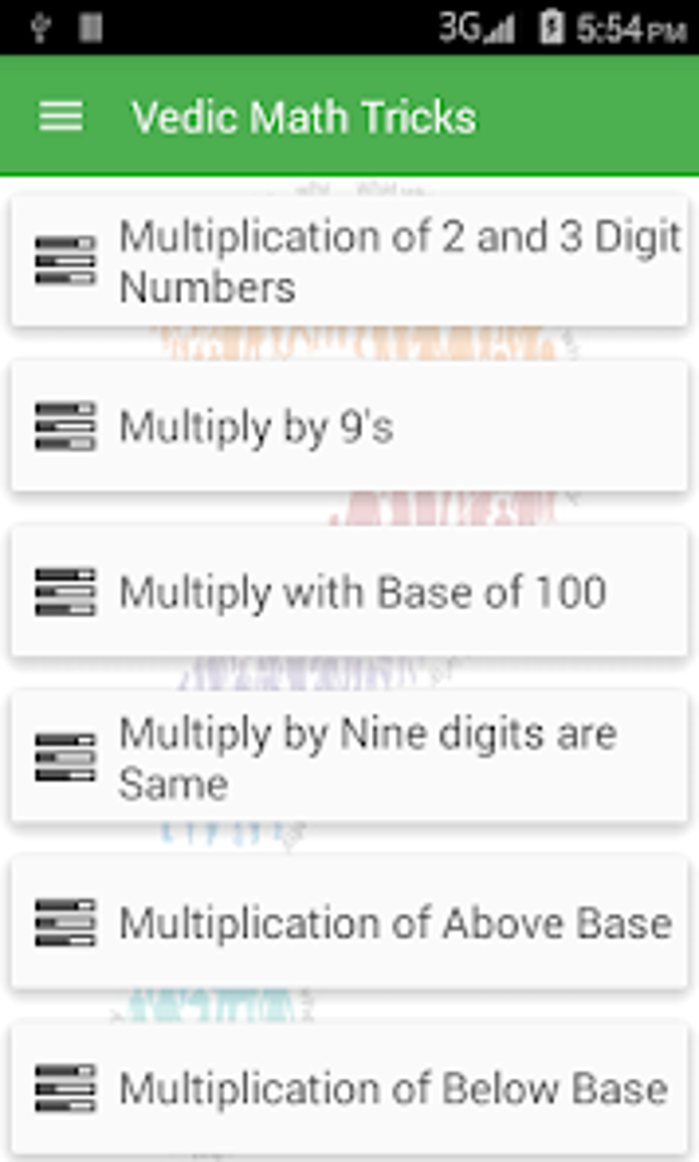 Vedic Math Tricks para Android - Descargar