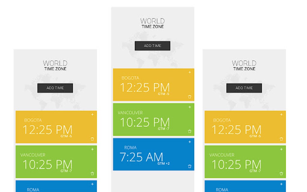 World Time Zone para Google Chrome - Extensión Descargar
