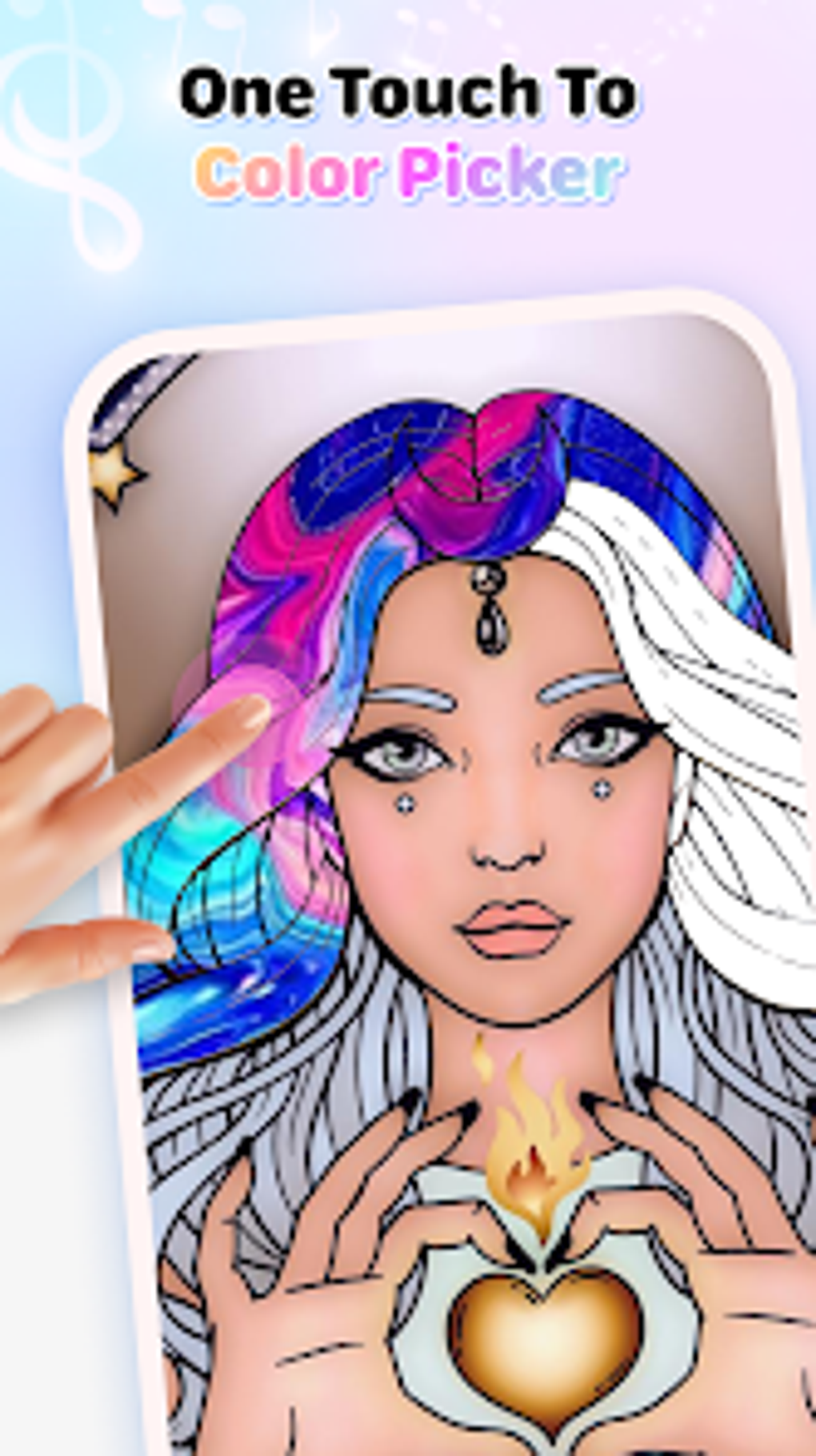 Corly: Color Picker Relax for Android - Download
