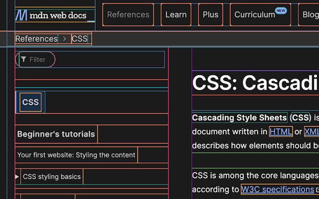 CSS Debugger pour Google Chrome - Extension Télécharger