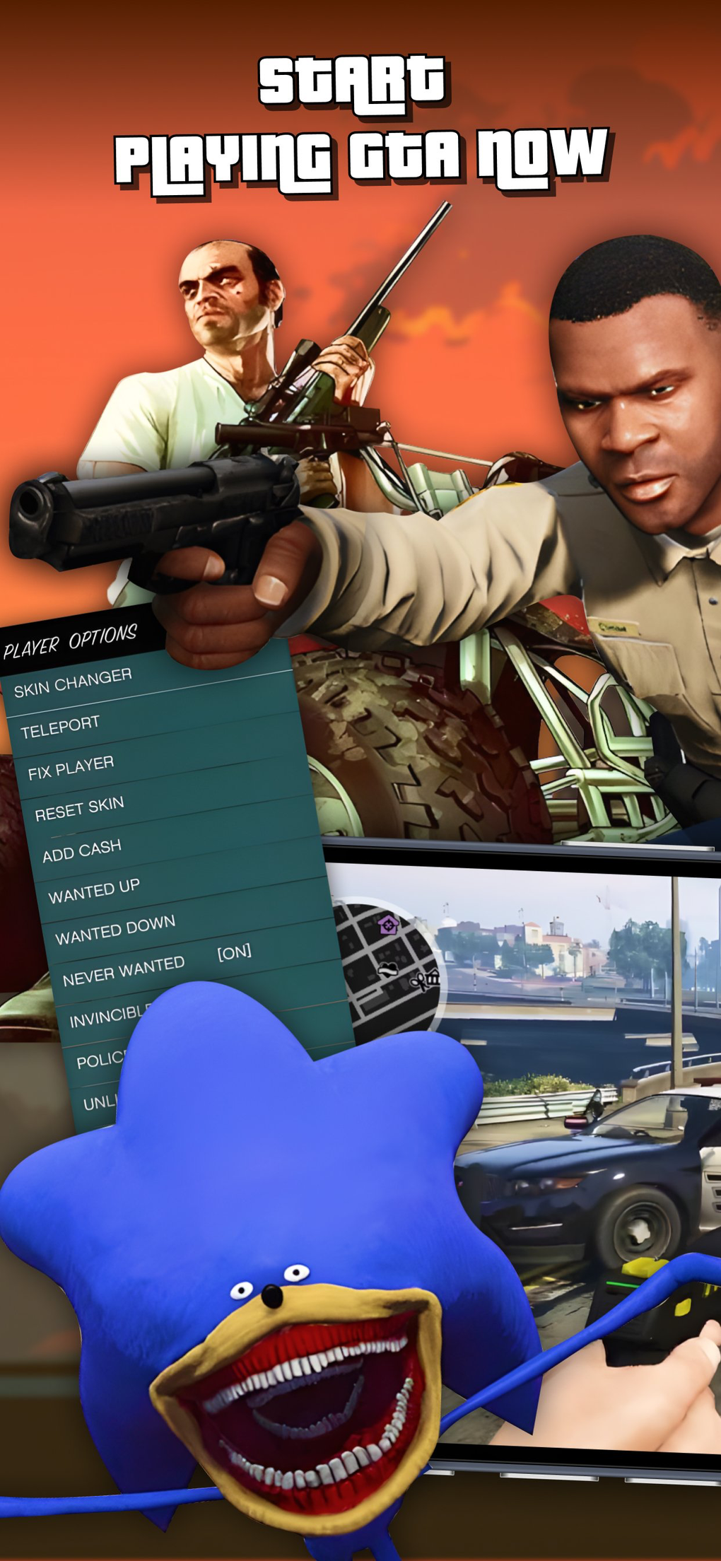 iPhone 용 GTA 5 - Cars Missions Mods - 다운로드