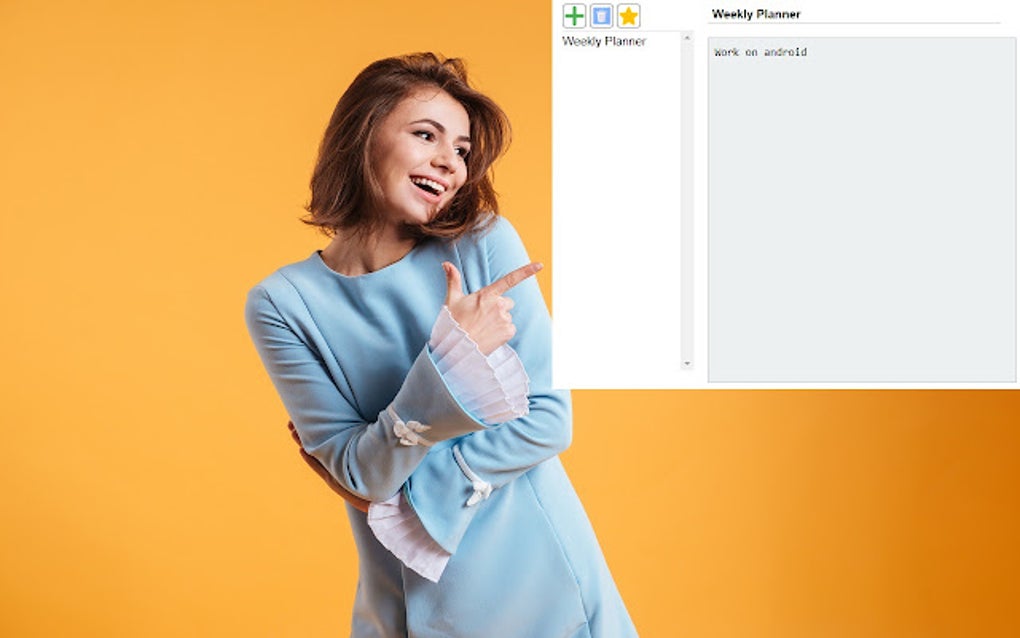 Notepad - Take Notes And Weekly Planner para Google Chrome - Extensión ...