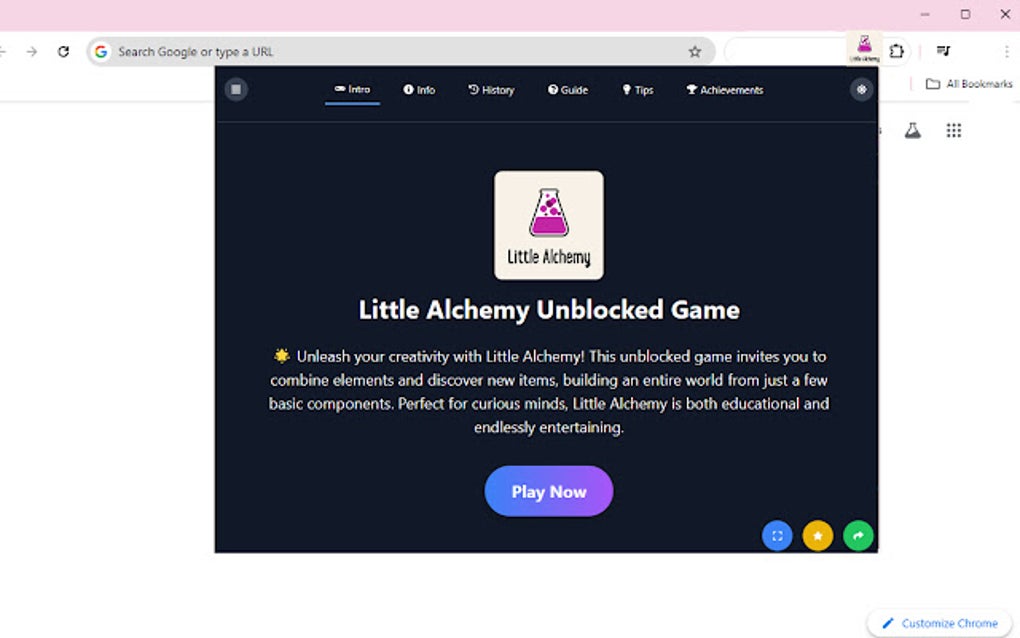 Little Alchemy Unblocked Game para Google Chrome - Extensión Descargar