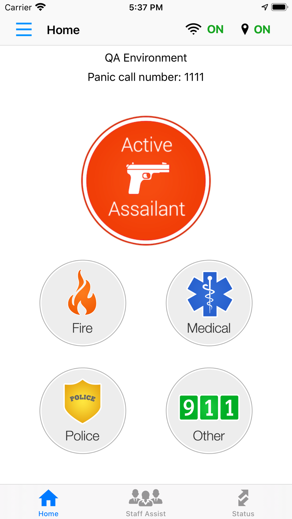 Rave Panic Button for iPhone - Download