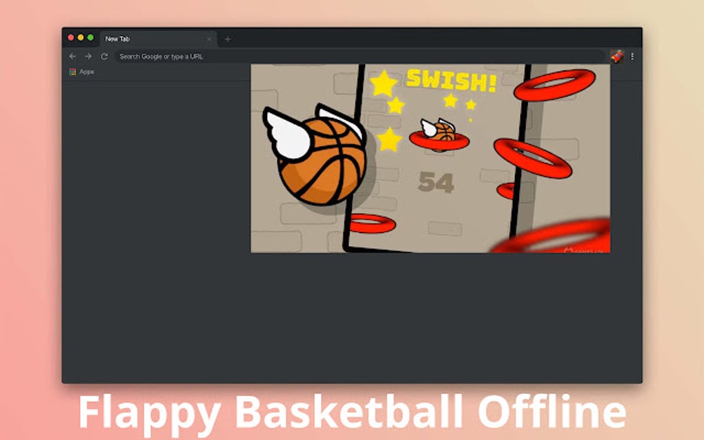Flappy Basketball Offline pour Google Chrome - Extension Télécharger