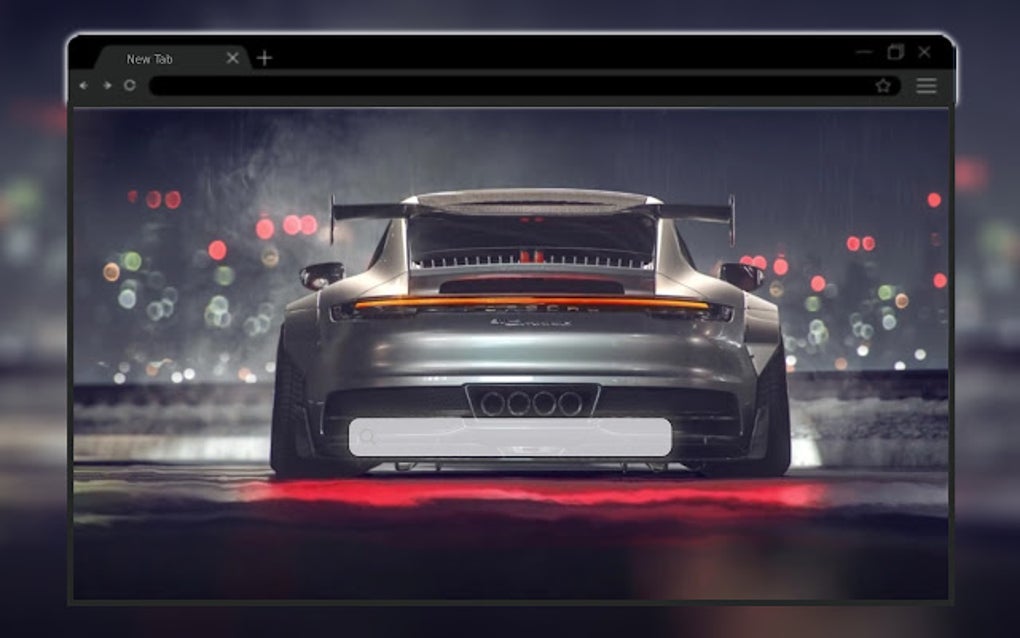 Porsche 911 GT Live Wallpaper for Google Chrome - Extension Download