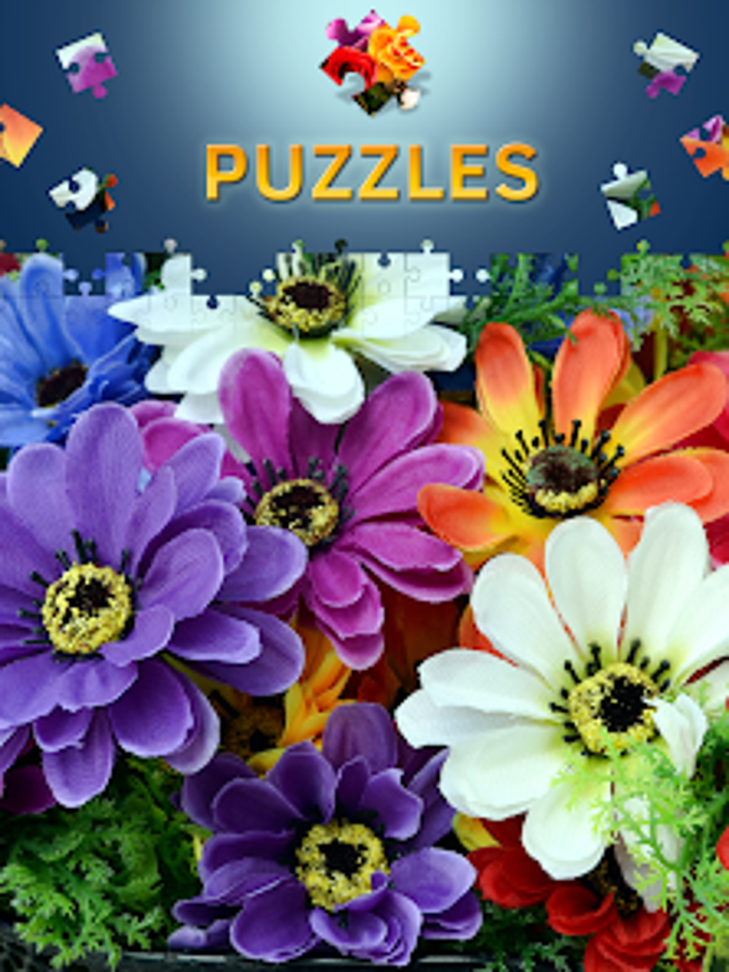 Flowers Jigsaw Puzzles Free para Android - Download