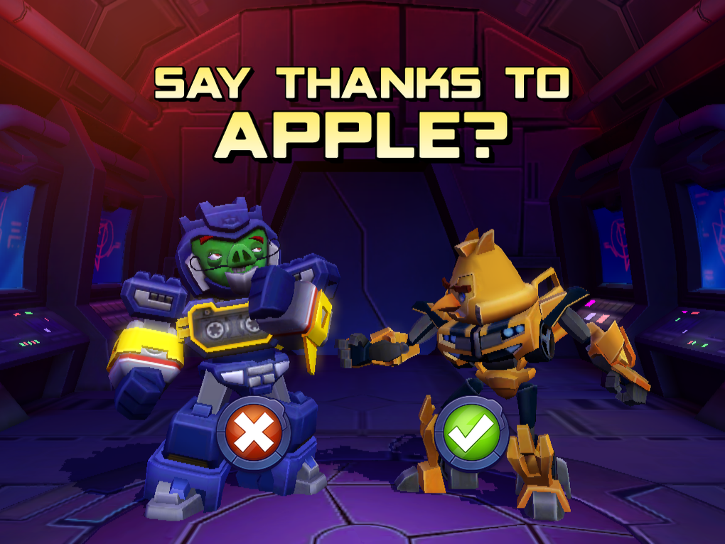 Angry Birds Transformers para iPhone - Download