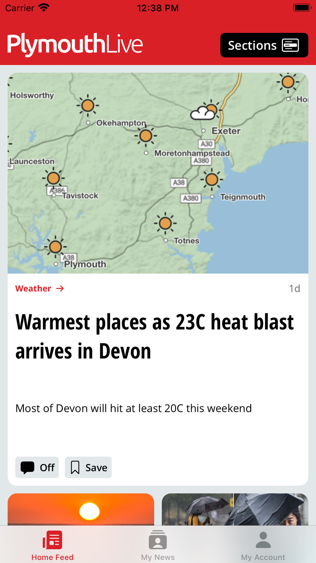 Plymouth Live for iPhone - Download