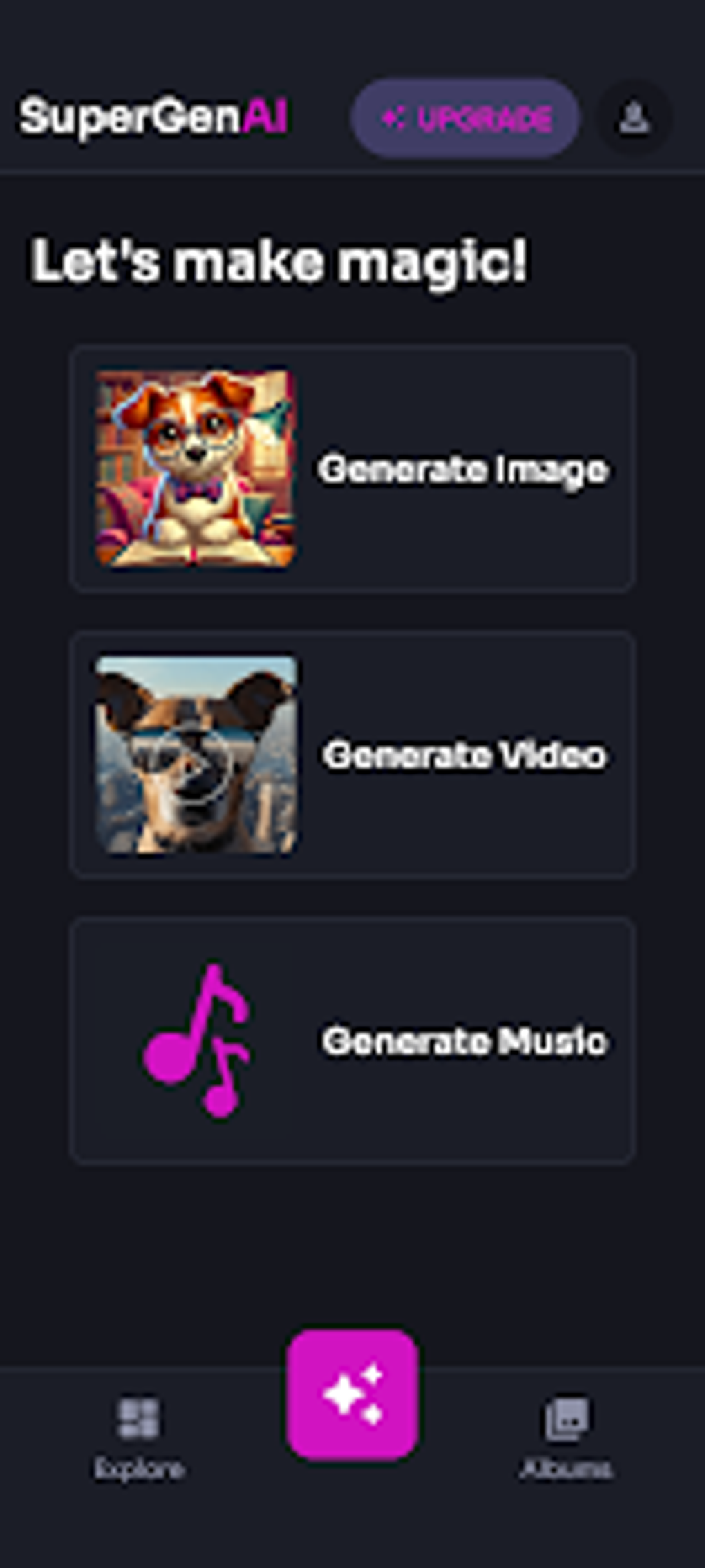 SuperGenAI - AI Super App cho Android - Tải về