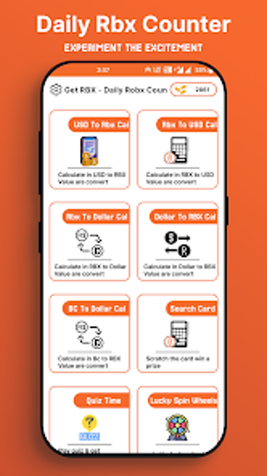 Android 용 RBX Calc : Get Robx Counters - 다운로드