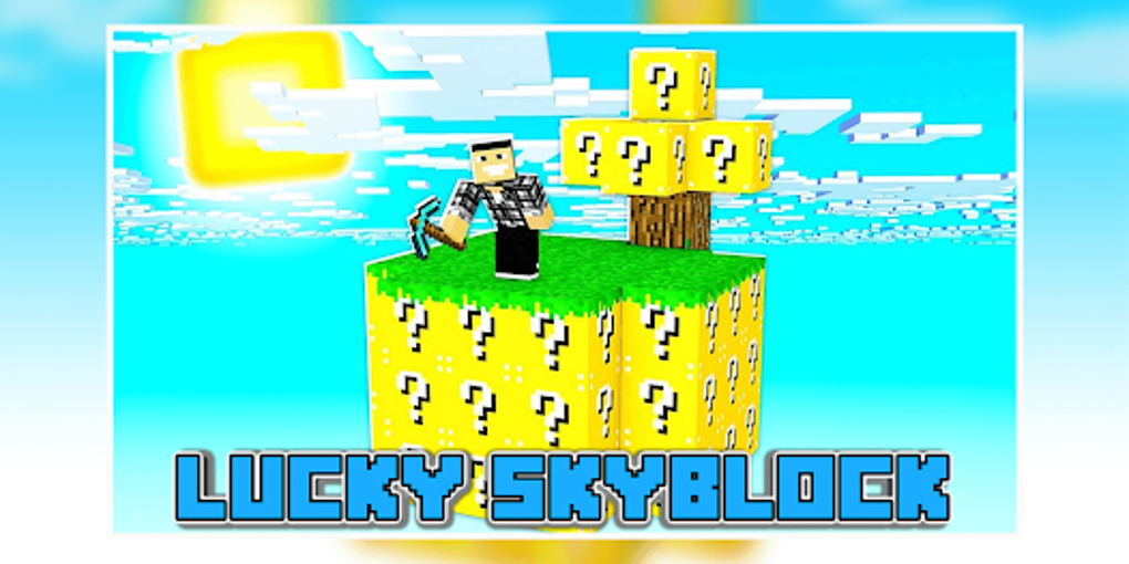 Lucky skyblock for minecraft p for Android - Download