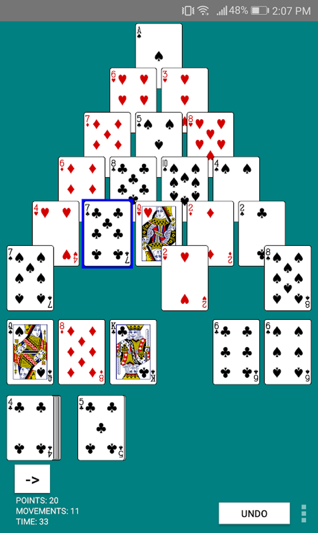 Pyramid Solitaire APK Android - ダウンロード