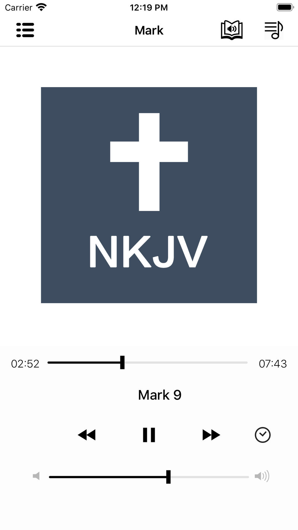 NKJV Bible Books Audio for iPhone - Download