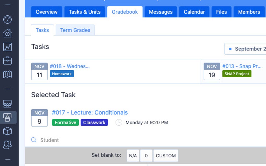 ManageBac Modifications สำหรับ Google Chrome - ส่วนขยาย ดาวน์โหลด