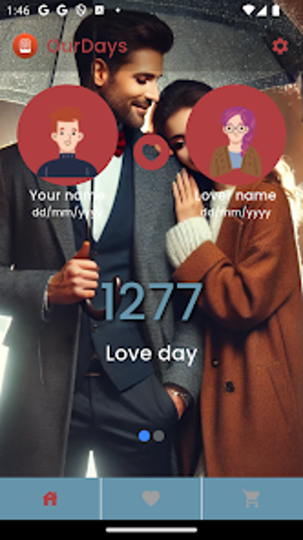 OurDays: LoveTracker per Android - Download