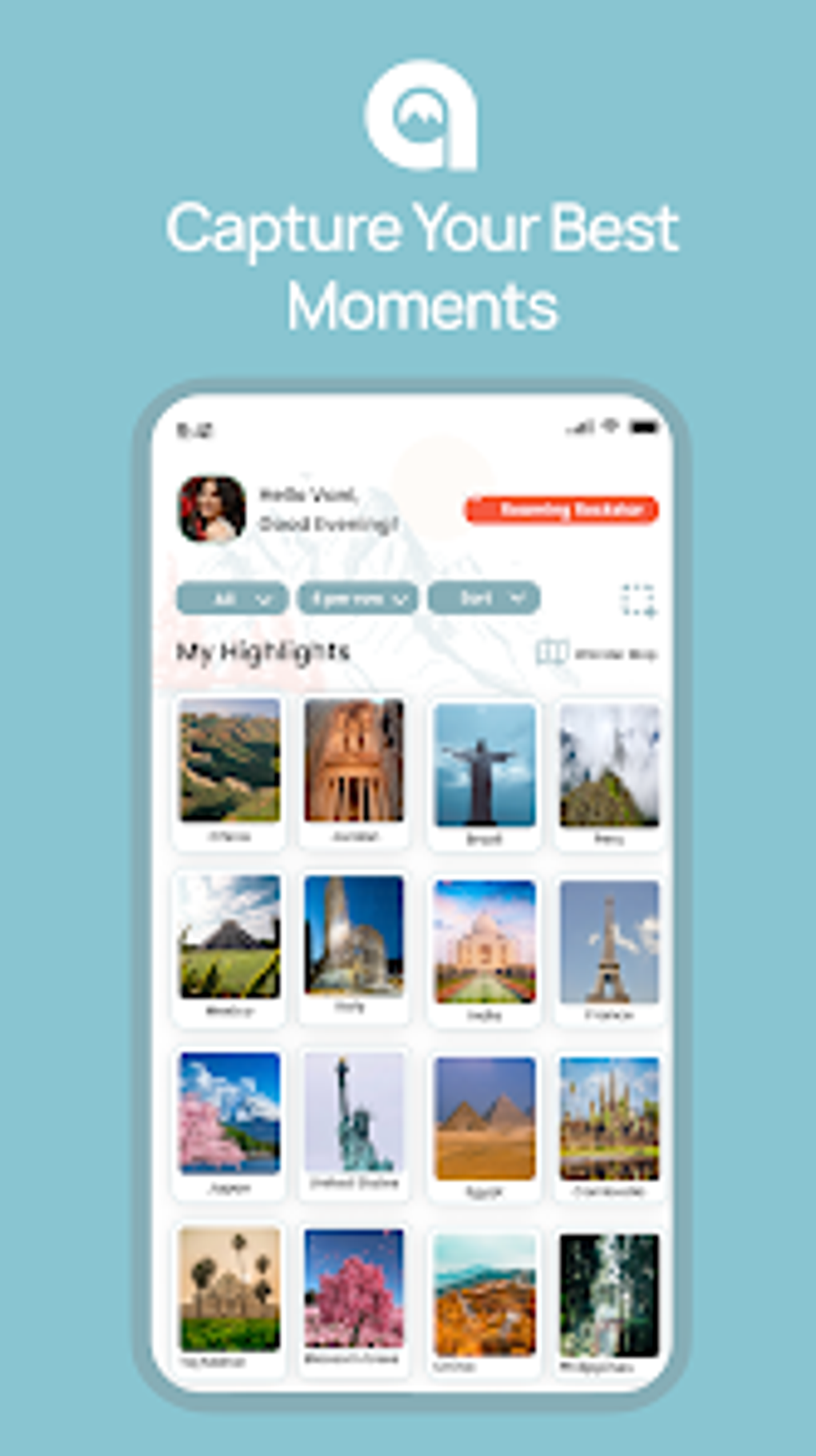 SnapTrail: Capture Memories para Android - Descargar
